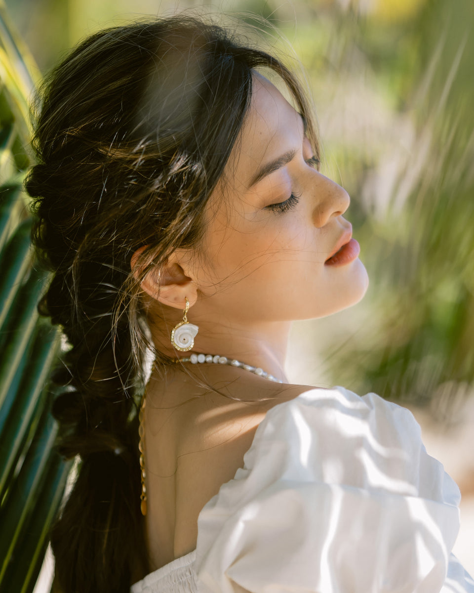 Moon Shell Earrings – ISLA.PH