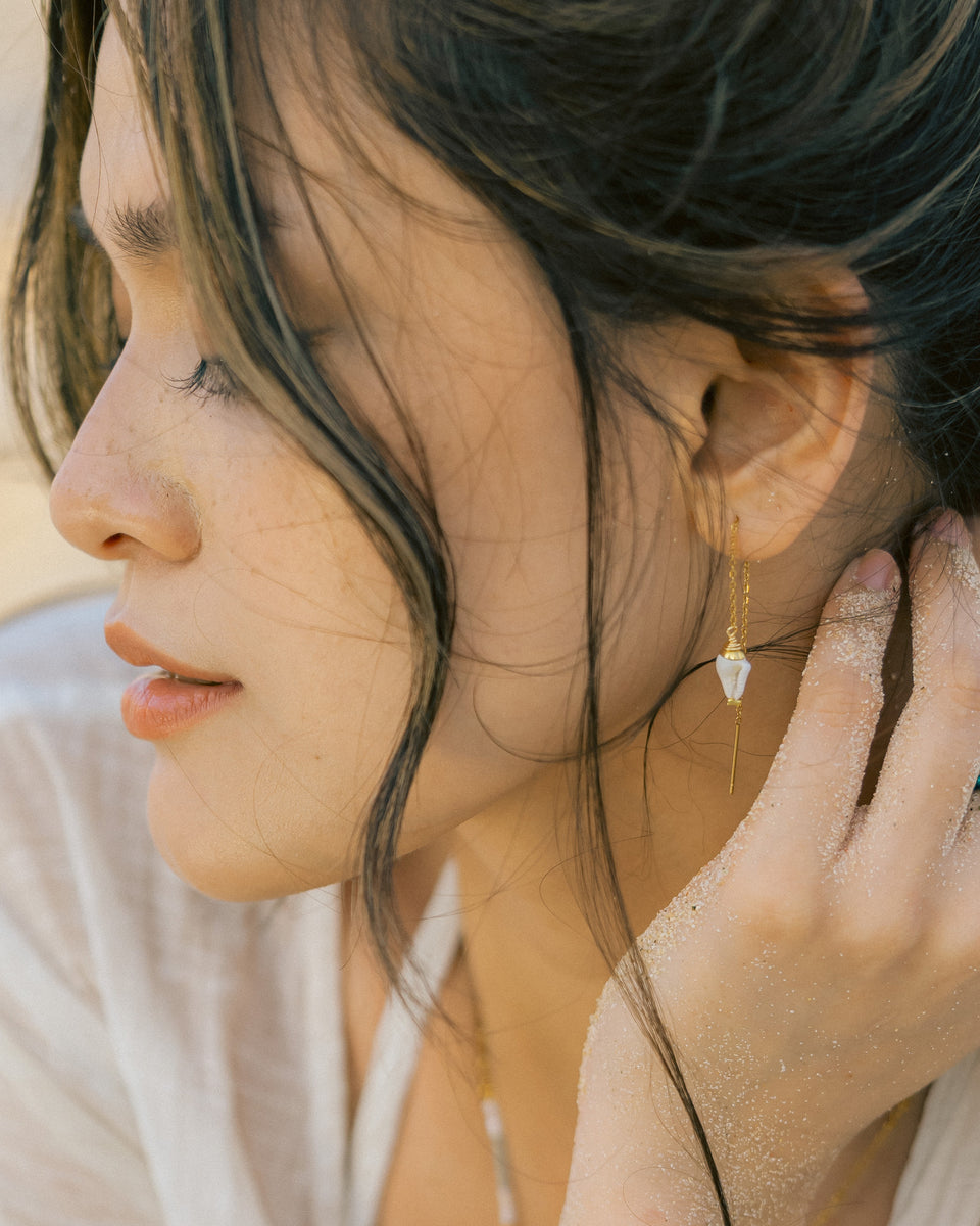 Islita Thread-Through Earrings – ISLA.PH