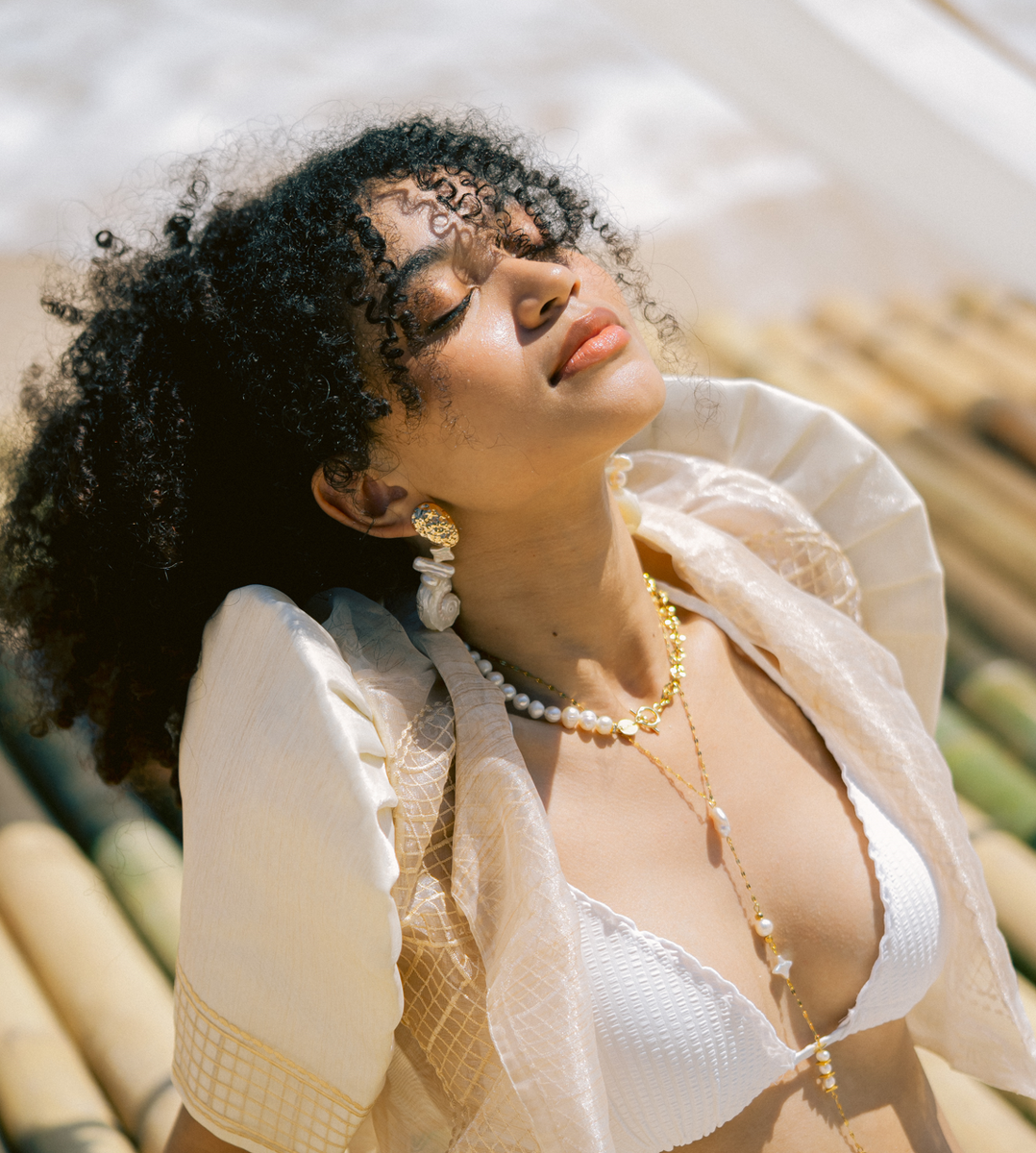 Mawu Chunky Ringed Pearl Necklace – ISLA.PH