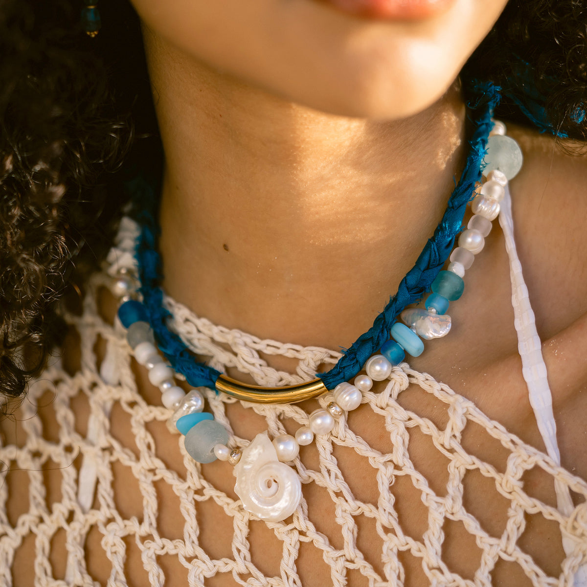 Momoke Moon Shell Magic Necklace – ISLA.PH